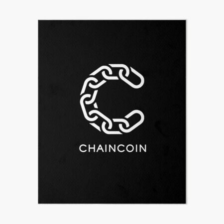 "Chaincoin Logo" Art Board Print for Sale by misdememeor | Redbubble