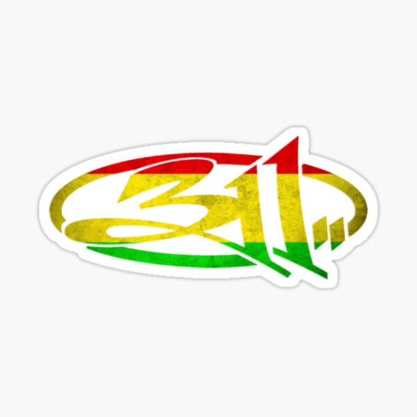 "Best Of 311" Sticker for Sale by ewealleans2i | Redbubble