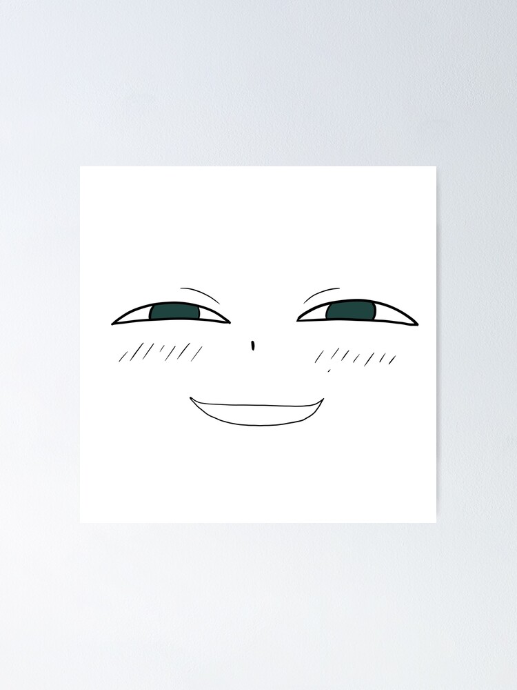 "Anya’s annoying smile ?" Poster for Sale by MangaHorse | Redbubble
