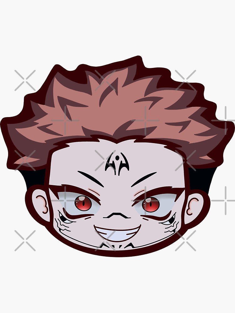 "Chibi Sukuna" Sticker for Sale by AmelieLacroix | Redbubble