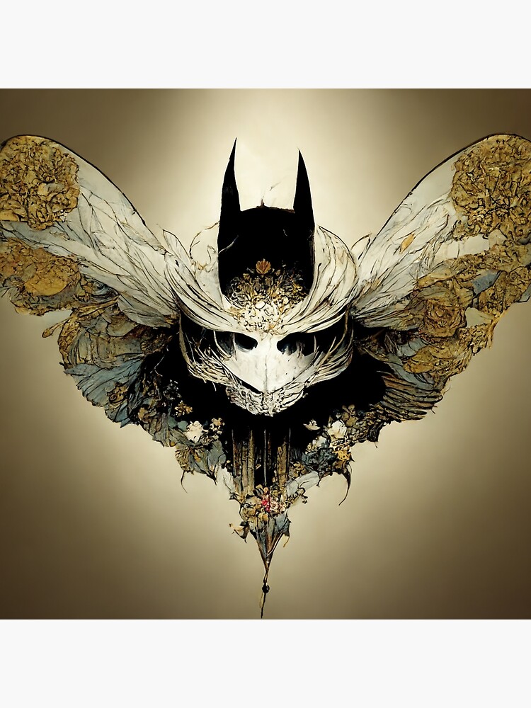 "Angelic Dark Knight" Poster for Sale by evolvedrevolver | Redbubble