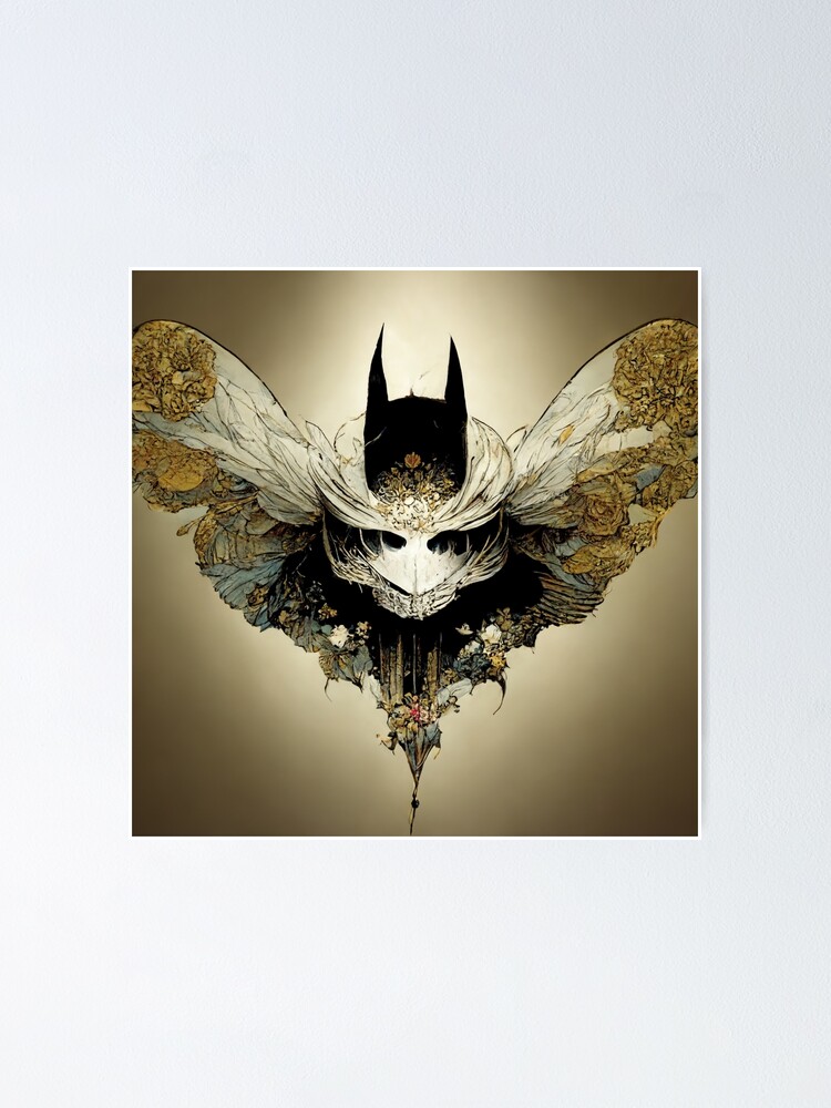 "Angelic Dark Knight" Poster for Sale by evolvedrevolver | Redbubble