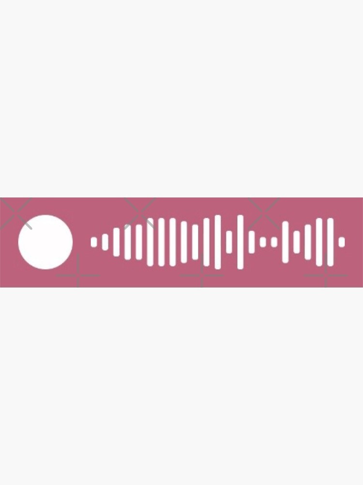 "Pink Venom by Blackpink | spotify scan code" Sticker for Sale by ...