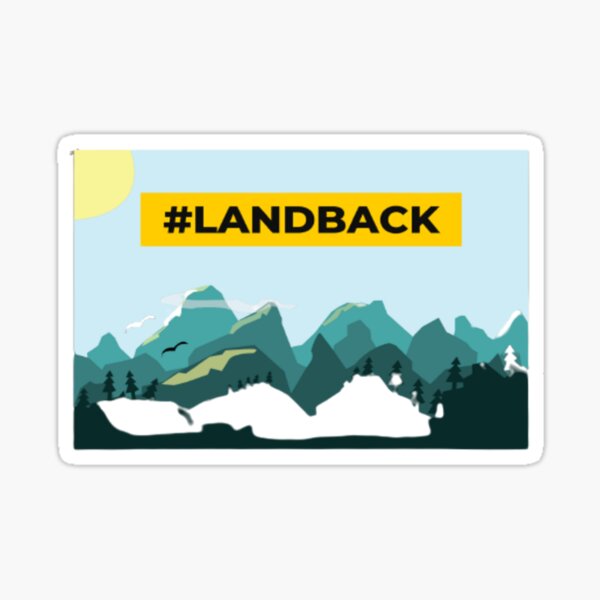 "Decolonize Landback | Light Background" Sticker for Sale by embaarc ...