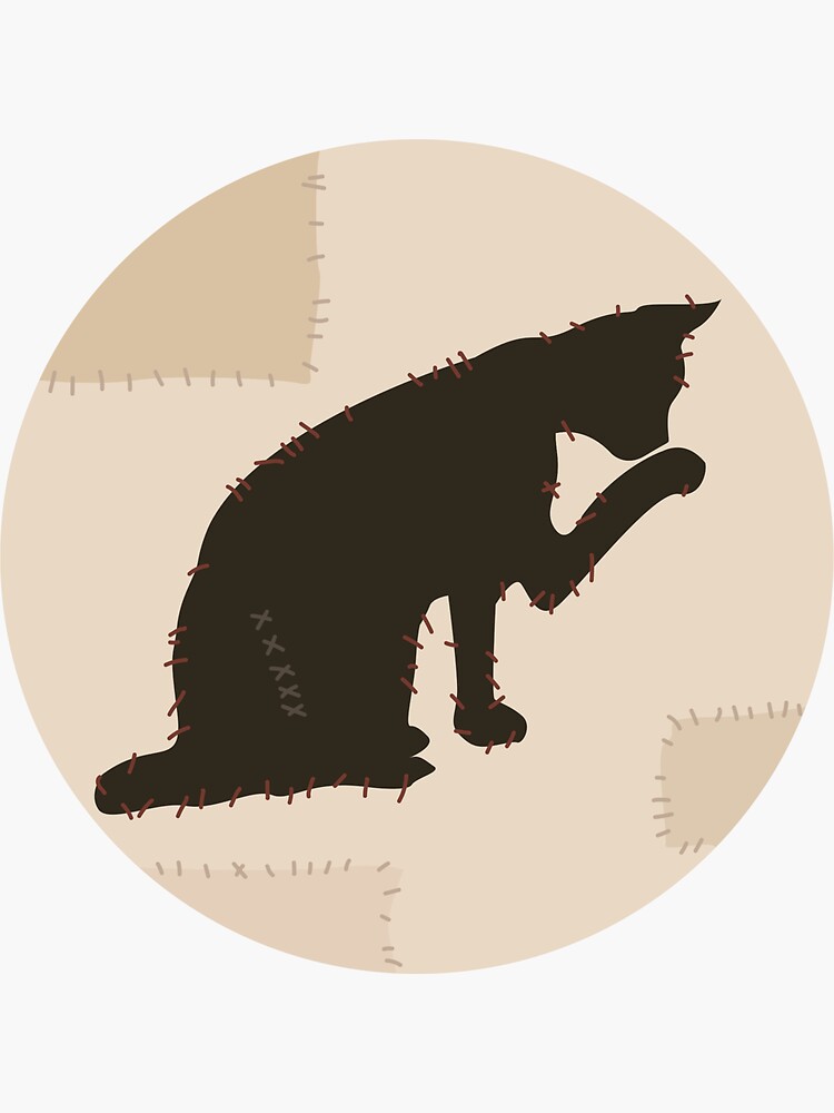 "OFMD Frenchie Cat Bandit Flag" Sticker for Sale by KallistaMadeArt ...