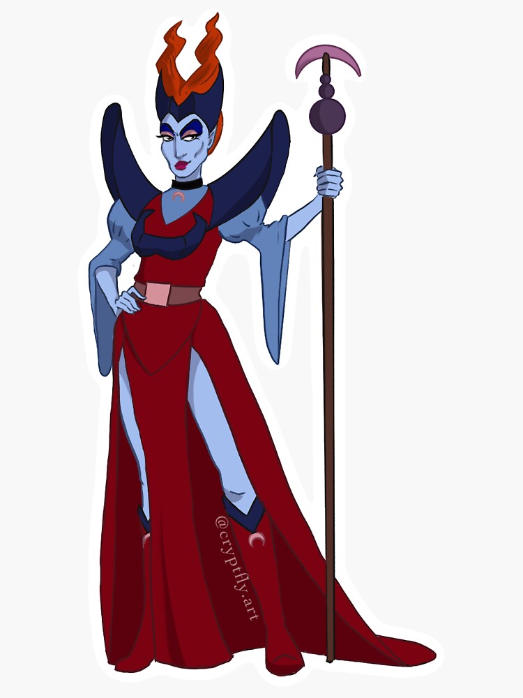 "Saban Queen Beryl" Sticker for Sale by Cryptfly | Redbubble