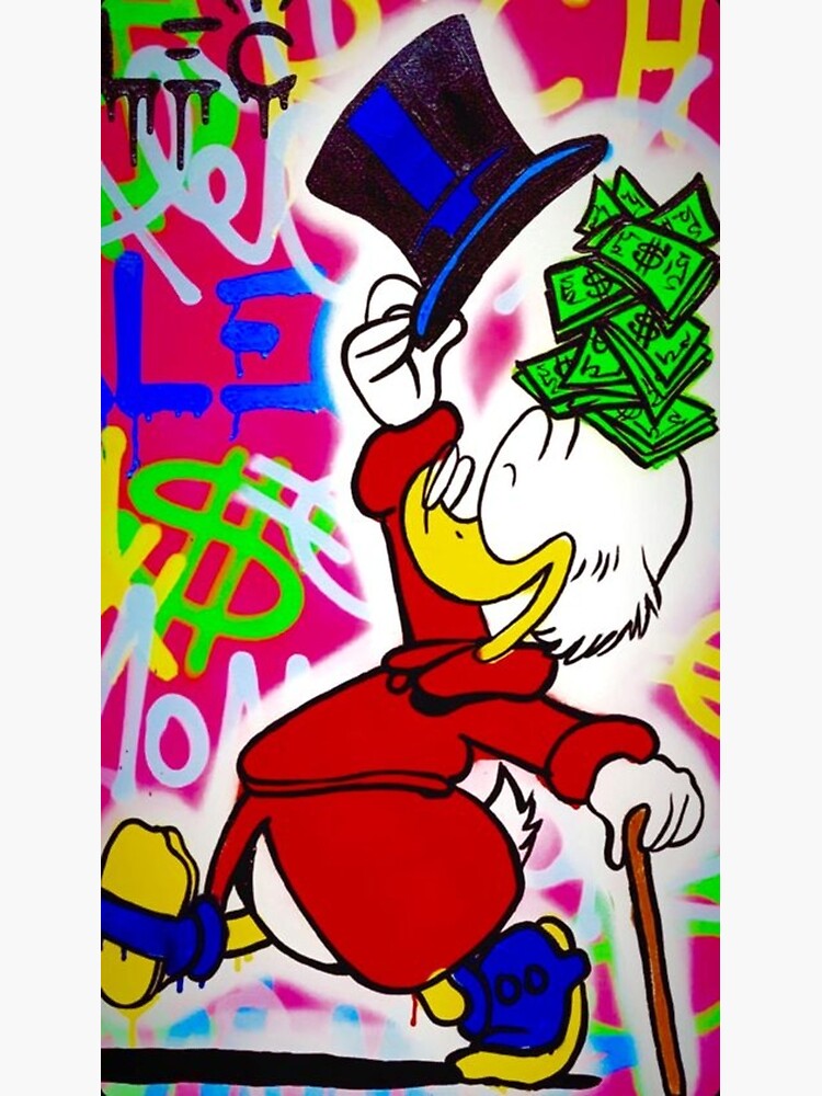 "Scrooge McDuck" Poster for Sale by GEK-NERD | Redbubble