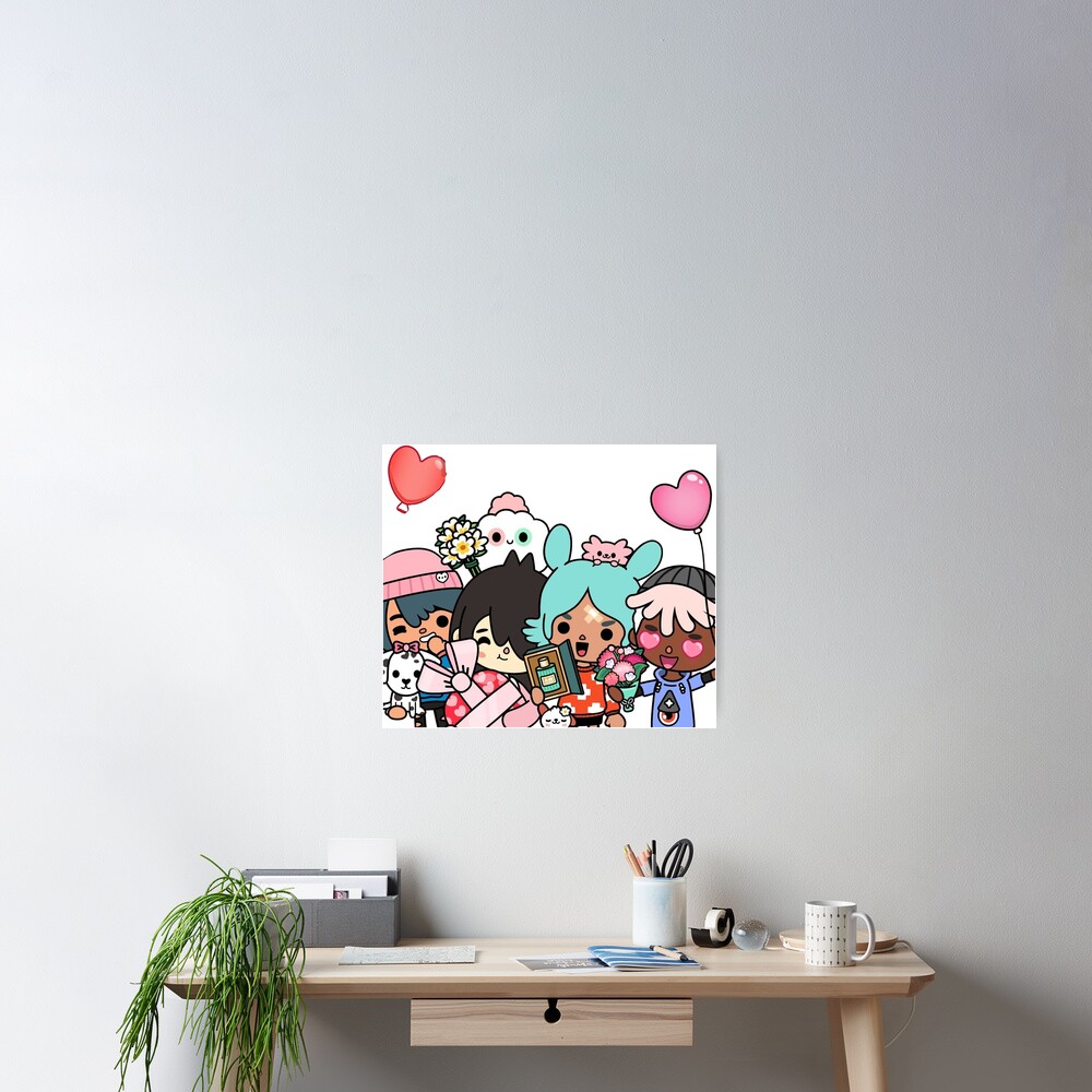 "toca life box - toca boca cute" Poster for Sale by Art-Art69 | Redbubble