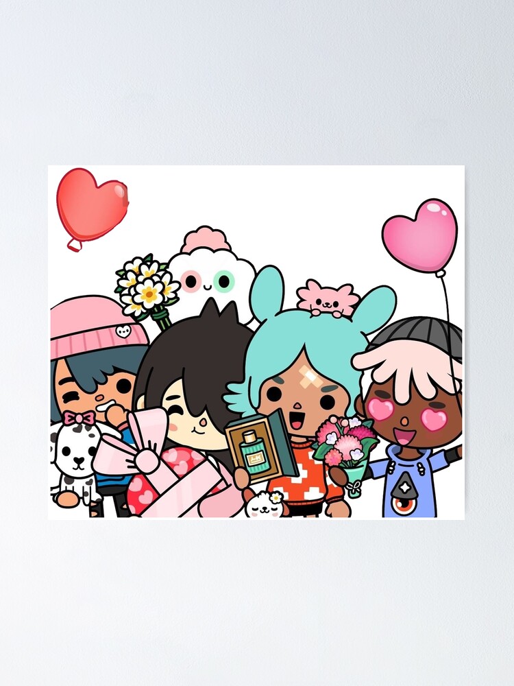 "toca life box - toca boca cute" Poster for Sale by Art-Art69 | Redbubble