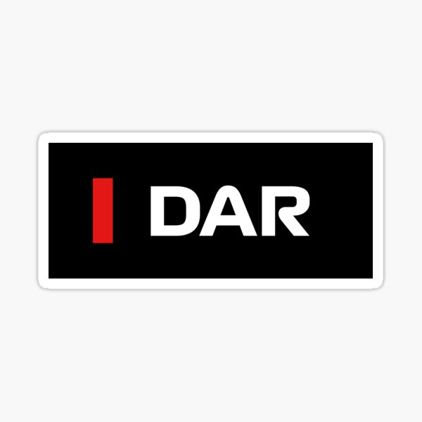 "DAR. Driver Name (Original)" Sticker for Sale by FilipeFerreira ...