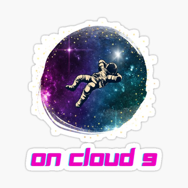 "On Cloud Nine" Sticker for Sale by anticagents | Redbubble