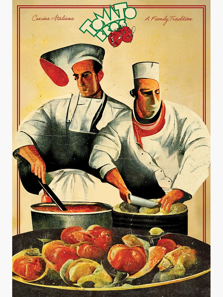 "Tomato Brothers" Sticker for Sale by BearNelson | Redbubble