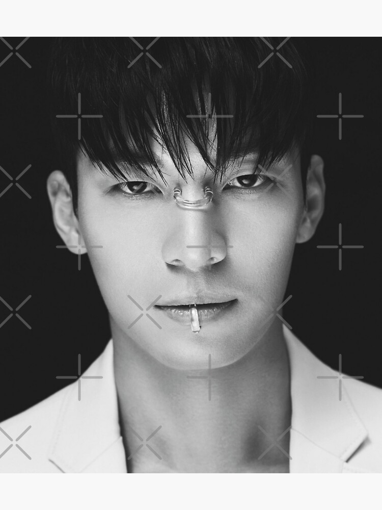 "Wi Ha‑joon Korean Actor" Sticker for Sale by kawaii4life | Redbubble