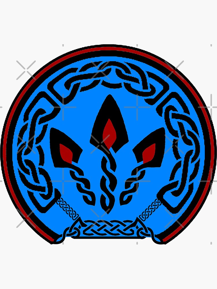 "Celtic Thrawn Insignia" Sticker for Sale by MsEcoGeek | Redbubble