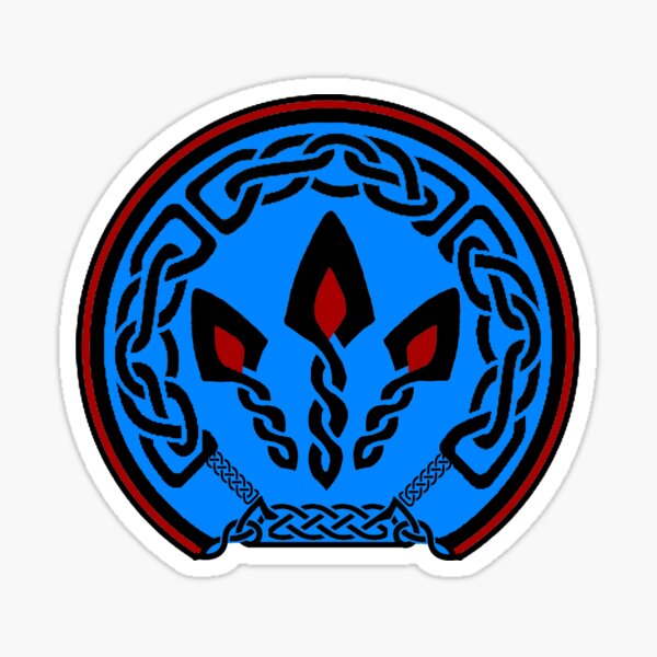 "Celtic Thrawn Insignia" Sticker for Sale by MsEcoGeek | Redbubble