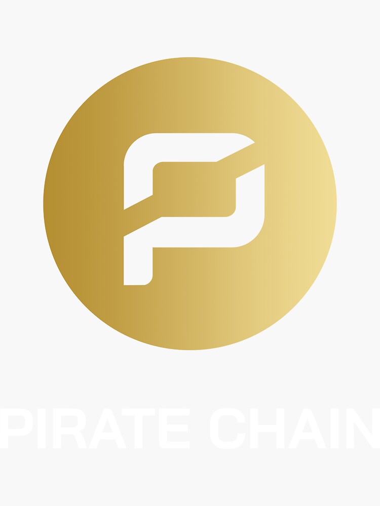"Pirate Chain ARRR" Sticker for Sale by PopFoxT-shirts | Redbubble