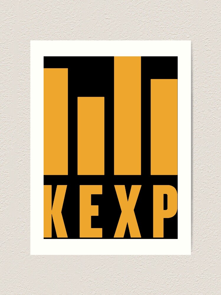 "KEXP radio station logo. Iconic alternative rock / grunge radio ...