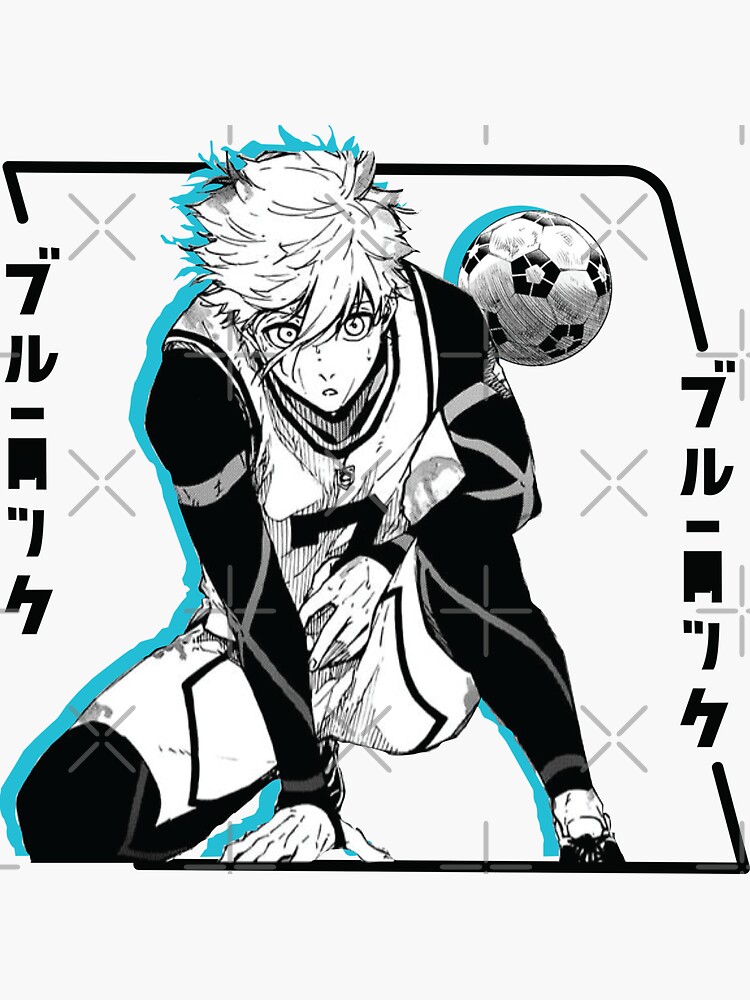 "Nagi Seishiro BK" Sticker for Sale by Pengun | Redbubble