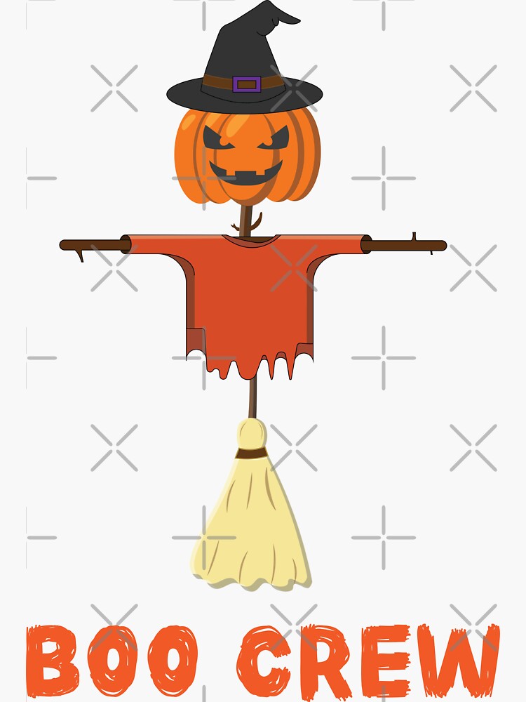 "Boo Crew" Sticker for Sale by GiantIceCreamm | Redbubble