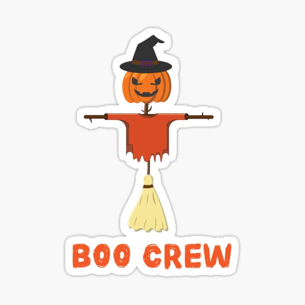 "Boo Crew" Sticker for Sale by GiantIceCreamm | Redbubble