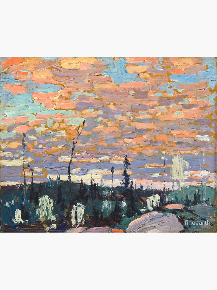 "Tom Thomson Wild Cherries, Spring" Sticker for Sale by fineearth ...