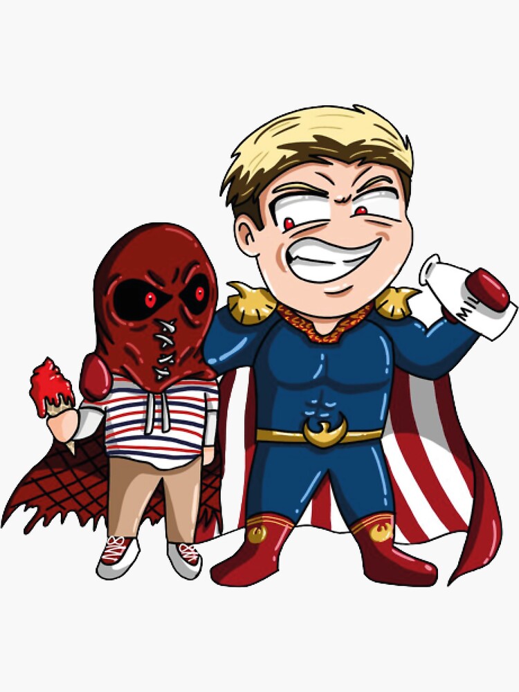 "homelander the boys season 4" Sticker for Sale by Chemselachya | Redbubble