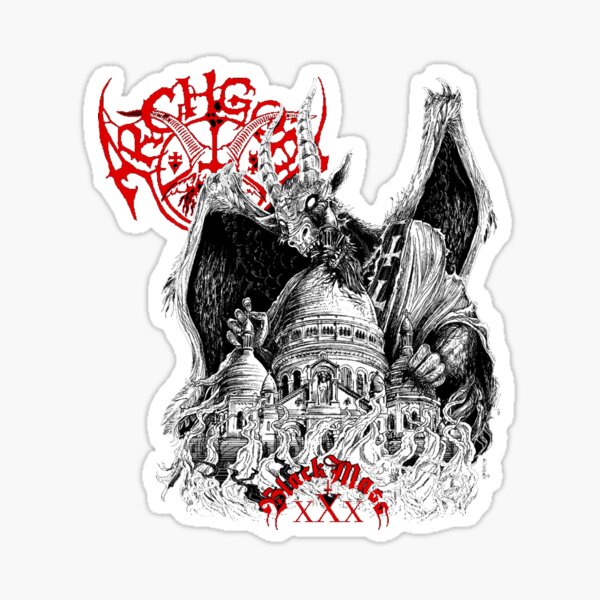 "Archgoat" Sticker for Sale by Neonic964 | Redbubble