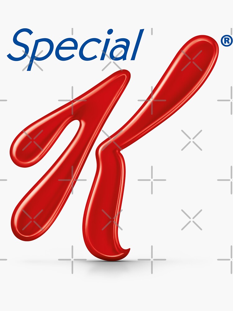 "Special K Logo" Sticker for Sale by ProfeitProducts | Redbubble