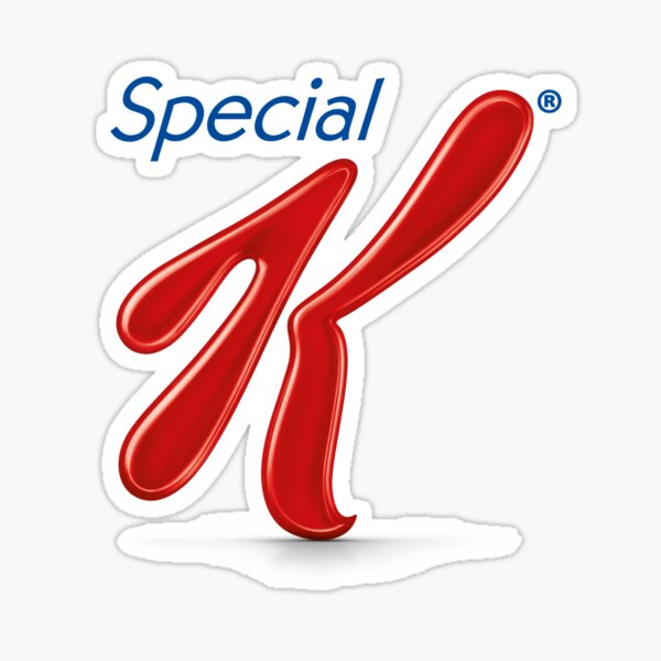 "Special K Logo" Sticker for Sale by ProfeitProducts | Redbubble
