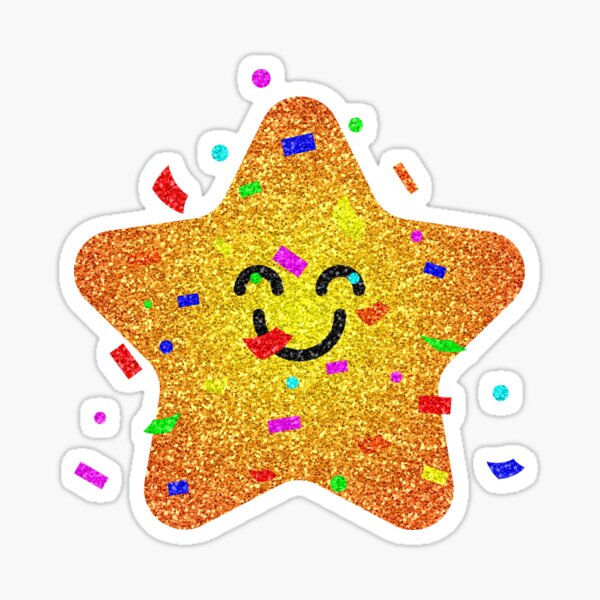 "Smileys star ." Sticker for Sale by MilaDeyART | Redbubble