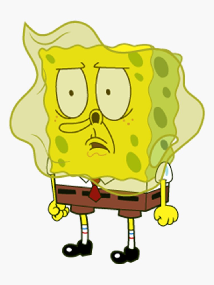 "SpongeBob SquarePants Something Smells" Sticker for Sale by joeoles ...