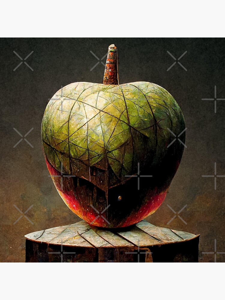 "Eat Your Apples - Scary and Funny Fruits" Poster for Sale by The ...