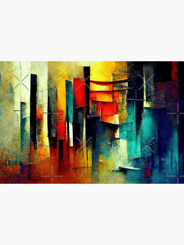 "AI Art Gallery™ - Abstract AI Art: The Gate" Poster for Sale by AI-Art ...