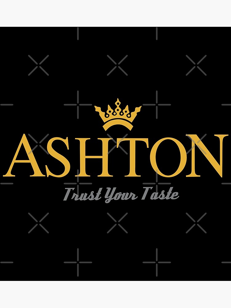 "Ashton Cigars Logo " Art Print for Sale by Evalub | Redbubble