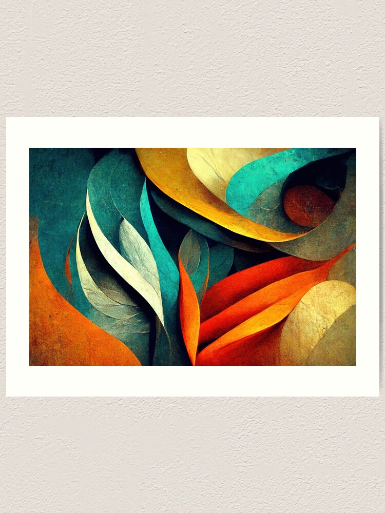"AI Art Gallery™ - Abstract AI Art: The Flower" Art Print for Sale by ...