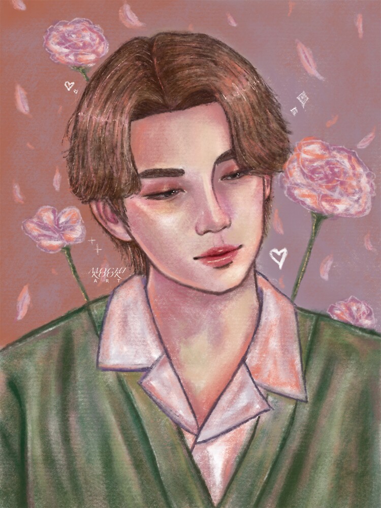 "Seventeen Joshua Hong Pastel" T-shirt for Sale by mochikookart ...