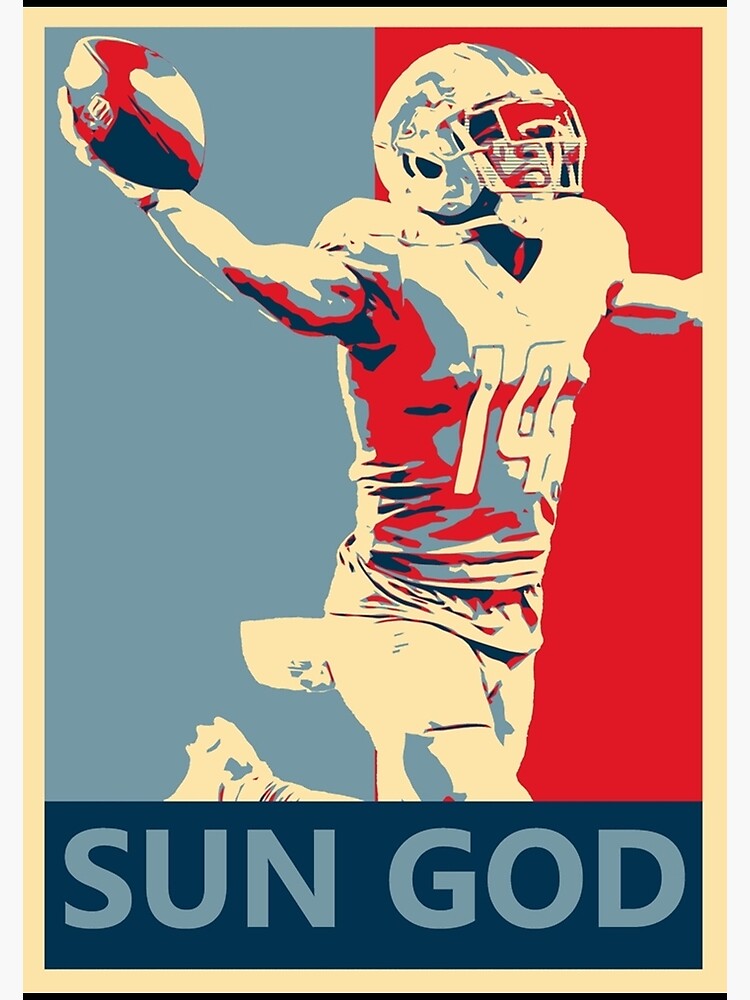 "Amon-Ra St. Brown Lions Sun God Campaign Poster" Poster for Sale by ...
