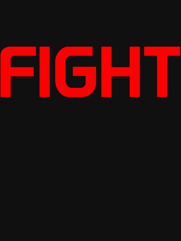 "Red Fight" T-shirt by Lotatabo | Redbubble