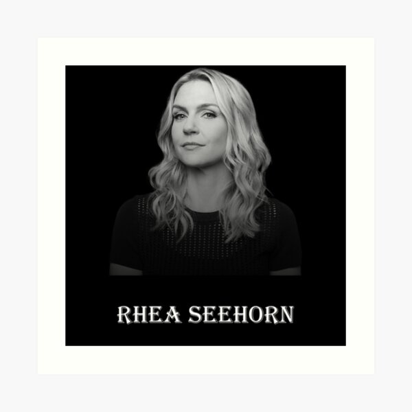 "rhea seehorn T SHIRT +MORE!! Rhea See Horn" Art Print for Sale by ...