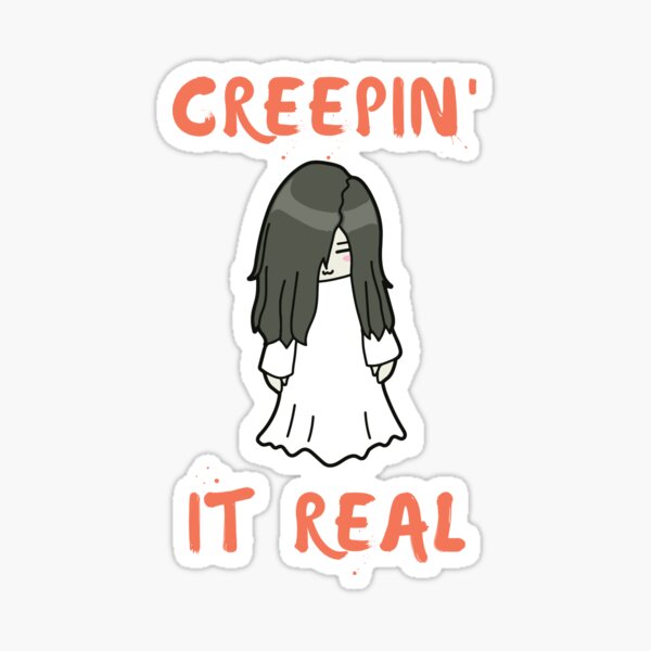 "Creepin It Real Cartoon Funky Cute Creepy Halloween Trick Or Treat ...