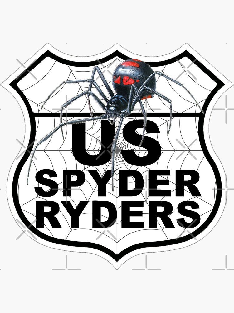 "US Spyder Ryders- Logo" Sticker for Sale by JamesGerdes | Redbubble
