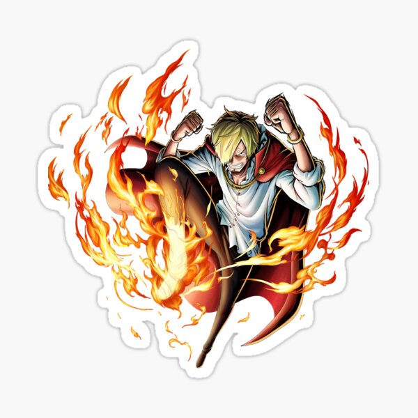 "Sanji One Piece" Sticker for Sale by StevenCassidy | Redbubble
