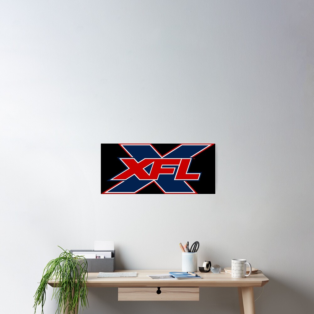 "XFL - Old Logo" Poster for Sale by 1991vintage | Redbubble