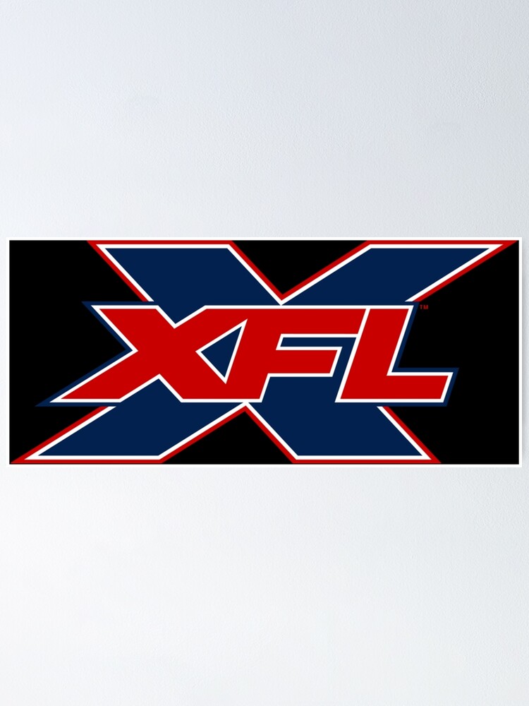 "XFL - Old Logo" Poster for Sale by 1991vintage | Redbubble