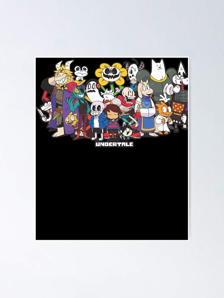 Póster «Mens My Favourite Undertale Chara Impresionante para fanáticos ...