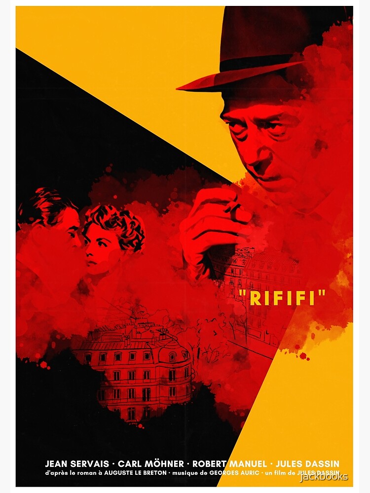 "Rififi (1955) - Movie poster design" Poster for Sale by jackbooks ...