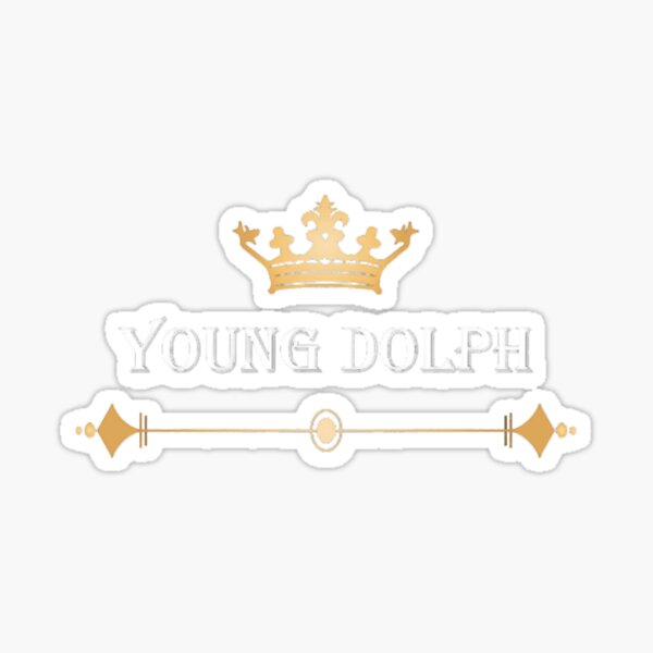 "YOUNG DOLPH" Sticker for Sale by BukayoSaka | Redbubble