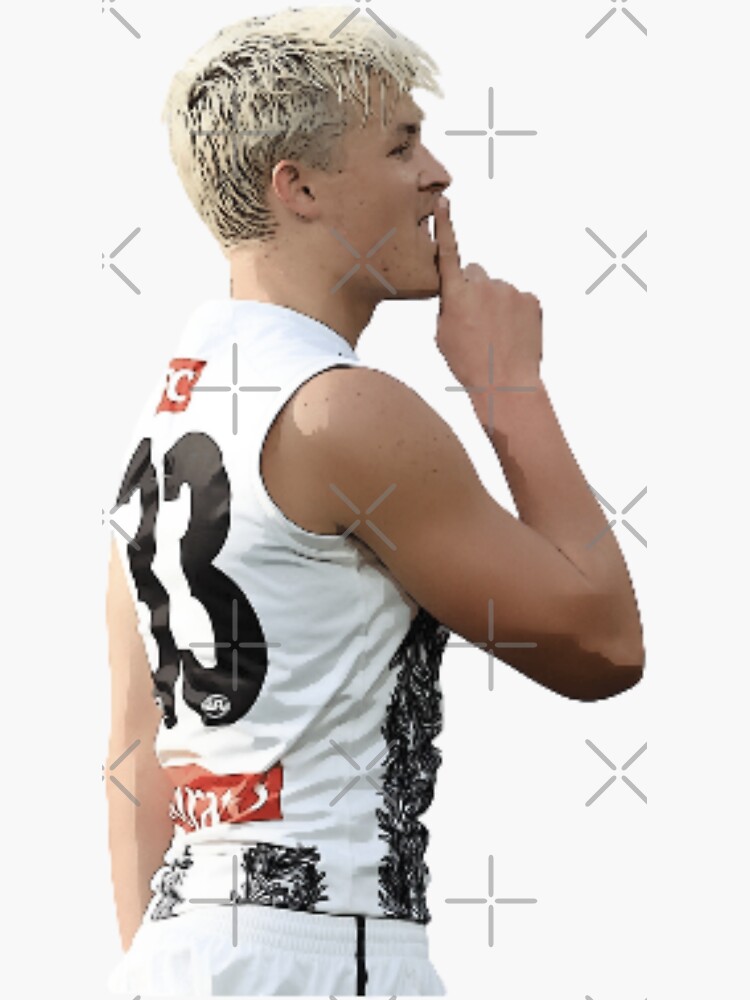 "Jack Ginnivan Shush Celebration " Sticker for Sale by ijdesigns ...