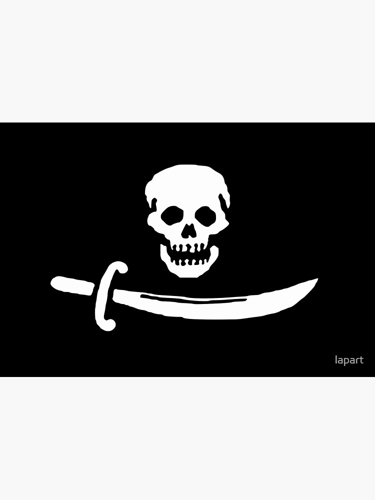 "Jolly Roger - Bartholomew Roberts - Flag" Poster for Sale by lapart ...
