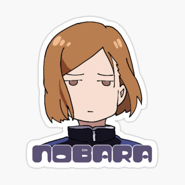 "Nobara Kugisaki - Labeled" Sticker for Sale by itsaiaaa | Redbubble